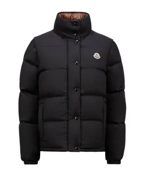 Moncler Verone Reversible Short Puffer Jacket - Black
