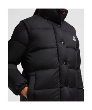 Moncler Verone Reversible Short Puffer Jacket - Black
