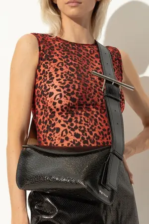 Alexander McQueen T-bar Buckled Belt Bag