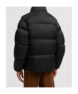 Moncler Verone Reversible Short Puffer Jacket - Black