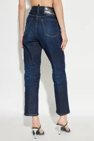 Dsquared2 Boston Straight-leg Jeans - Blue