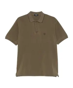 Herno Logo-embroidered Polo Shirt