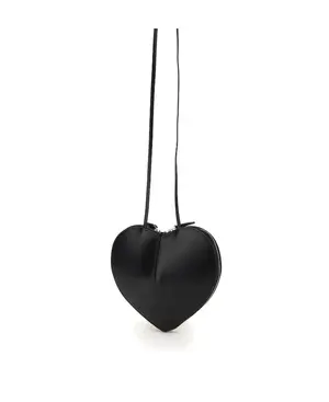 Alaïa Le Coeur Heart-shape Crossbody Bag - Black