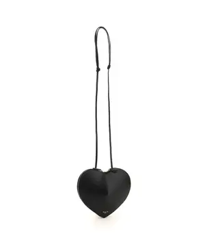 Alaïa Le Coeur Heart-shape Crossbody Bag - Black