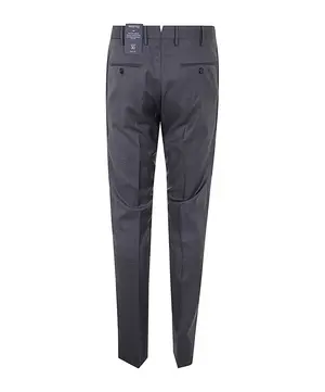 Incotex Wool Trousers - Black