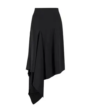 Givenchy Asymmetric Midi Skirt