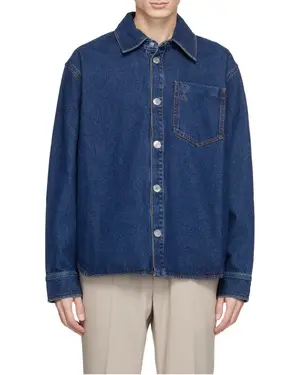 Ami De Coeur Denim Overshirt - Indigo