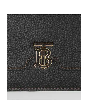 Burberry Logo Plaque Bi-fold Wallet