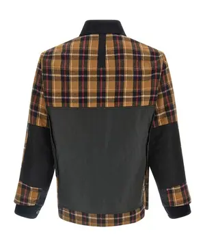 Junya Watanabe X Filson Checked Patchwork Jacket - Black