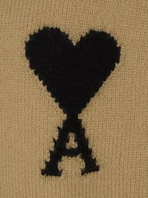 AMI Paris De Coeur Buttoned Cardigan