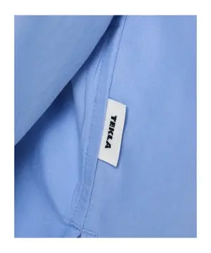 TEKLA Long-sleeve Pocket Shirt - Blue
