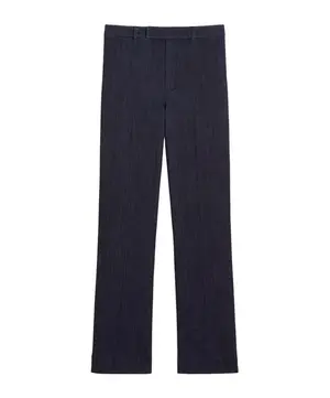 Max Mara Cropped Flared Jeans - Midnight Blue