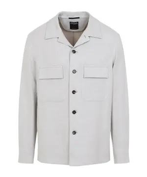 Zegna Zegna Overshirt Pocket Shirt White