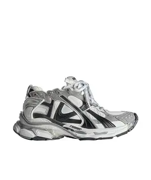 Balenciaga Runner Lace-up Sneakers - Gray/white/black