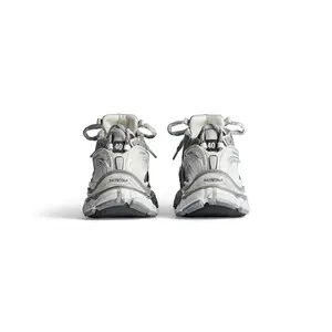 Balenciaga Runner Lace-up Sneakers - Gray/white/black