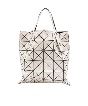 Issey Miyake Bao Bao Issey Miyake Lucent Tote Bag Beige