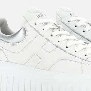 Hogan Logo Printed Low-top Sneakers - White