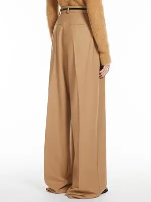 Sportmax Belted Wide Leg Pants