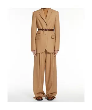 Sportmax Belted Wide Leg Pants