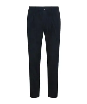 Incotex Pleated Slim Jeans - Blue