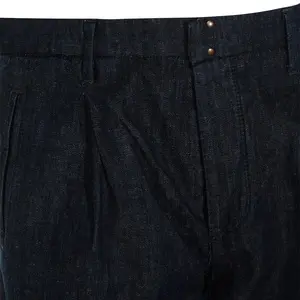 Incotex Pleated Slim Jeans - Blue