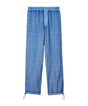Burberry Ekd Motif Straight-leg Trousers