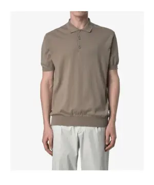 K-WAY Pleyne Knitted Polo Shirt - Green