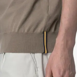 K-WAY Pleyne Knitted Polo Shirt - Green