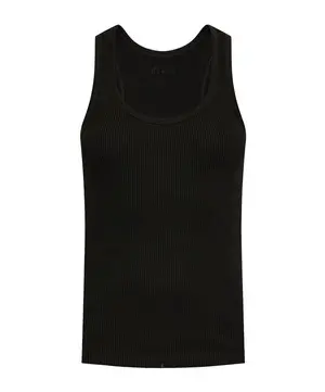 Isabel Marant Étoile Thea Ribbed Tank Top - Black