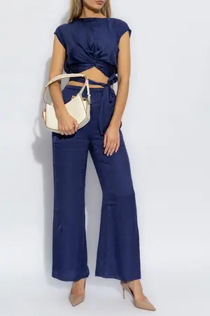 Diane Von Furstenberg Wide Leg Flowy Pants