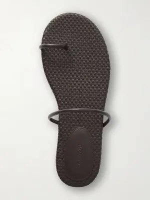 ST. AGNI Woven Leather Sandals