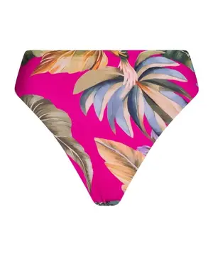 Farm Rio High-waist Tropical Print Bikini Briefs - Multicolor