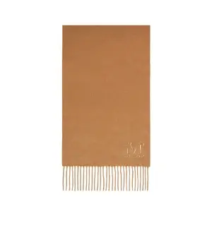 Max Mara Wsdalia Fringed Edge Scarf - Beige