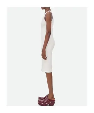 Bottega Veneta Sleeveless Scoop-neck Ribbed Dress