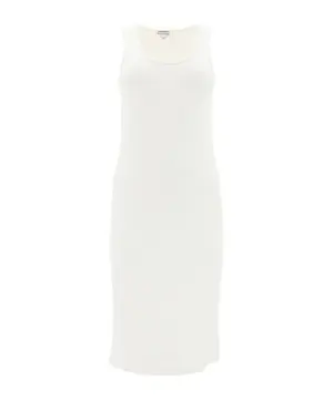 Bottega Veneta Sleeveless Scoop-neck Ribbed Dress - No