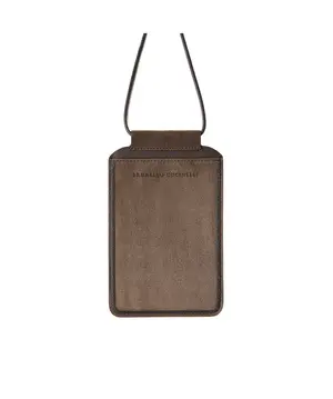 Brunello Cucinelli Shoulder Passport Holder