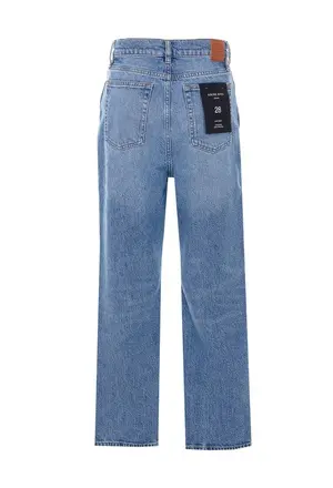 ANINE BING Jane High-waisted Jeans - Blue