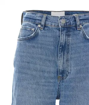 ANINE BING Jane High-waisted Jeans - Blue