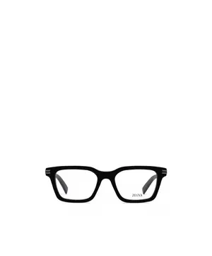 Zegna Square Frame Eyeglasses - Black