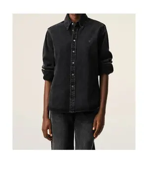 Ami De Coeur Denim Shirt - Grey