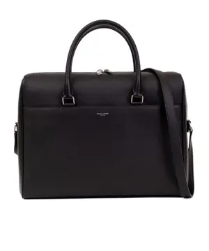 Saint Laurent Duffle Briefcase - Black