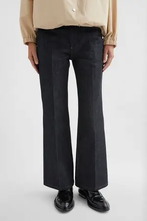 JIL SANDER Flared Bell-bottom Jeans - Smart Blue