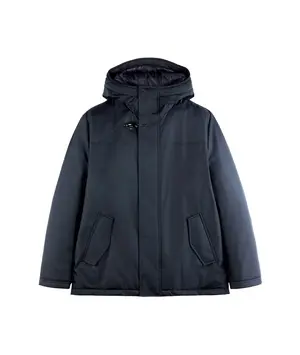 FAY Hooded Padded Jacket - Black