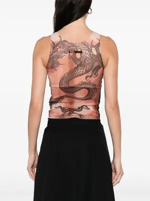 JEAN PAUL GAULTIER Printed Vest - No