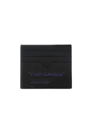 Off-White Leather Cardholder