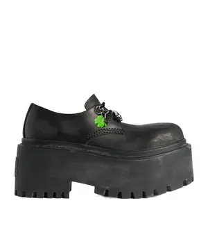 Balenciaga Strike Platform Derby Lace-up Shoes