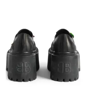 Balenciaga Strike Platform Derby Lace-up Shoes