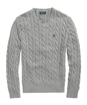 Polo Ralph Lauren Cable-knit Jumper - Grey