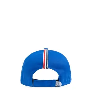 Moncler Baseball Cap With Logo Patch - Blue