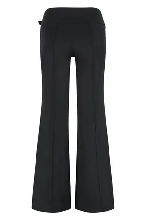 Versace Belted Flare Trousers